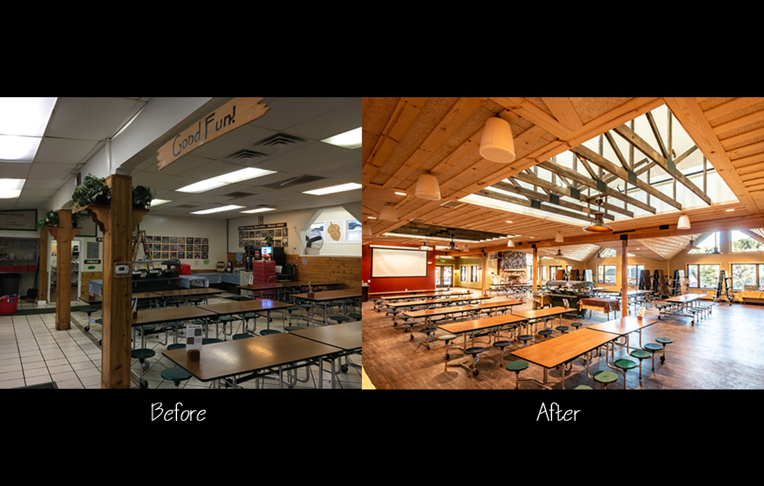 YMCA Camp Marston Dining Hall - Hubbell and Hubbell Architects